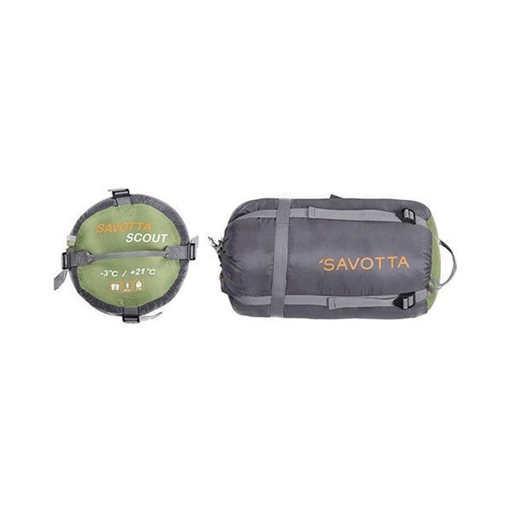 Savotta Scout sovepose grønn + 2 ° C | Widforss
