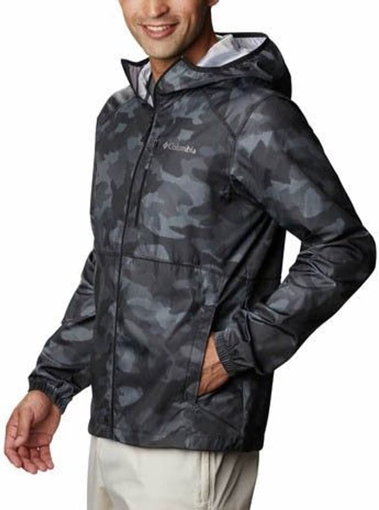 Columbia M's Flash Forward Print Black Spotted Camo | Widforss